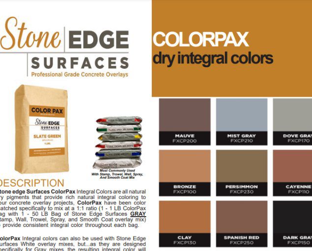 Color Chart | Resinous Flooring Supply