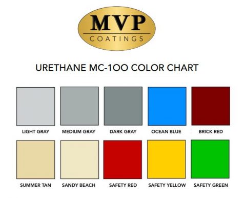 Color Chart | Resinous Flooring Supply