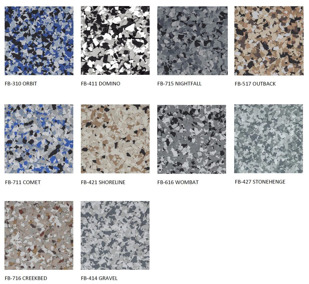 PRECISE™ Flake: Flakes for Epoxy | Epoxy Flake Supplies | RFS