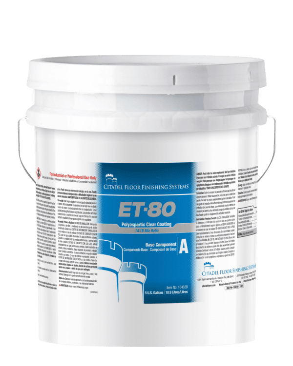 Citadel ET 80: Polyaspartic Aliphatic Polyurea Coating | RFS
