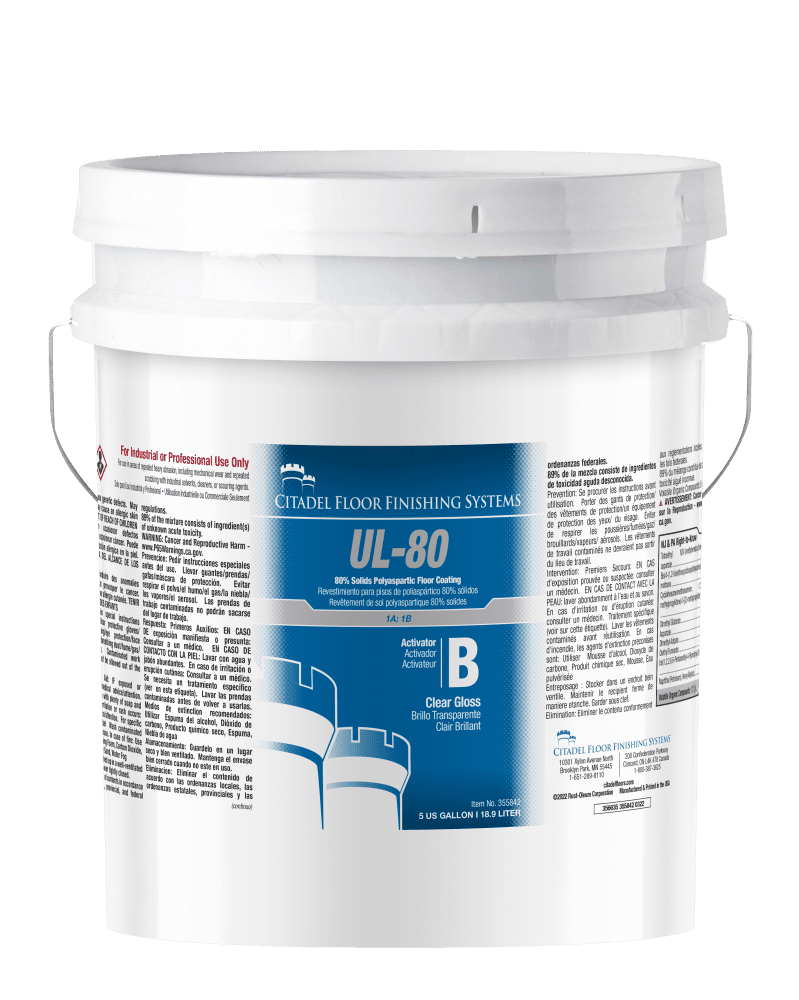 Citadel UL 80: Polyaspartic Floor Coating | Resinous Flooring Supply