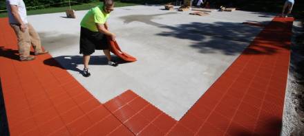 Stadium Epoxy and Concrete Floor Coatings/Overlays in Tulsa, OK